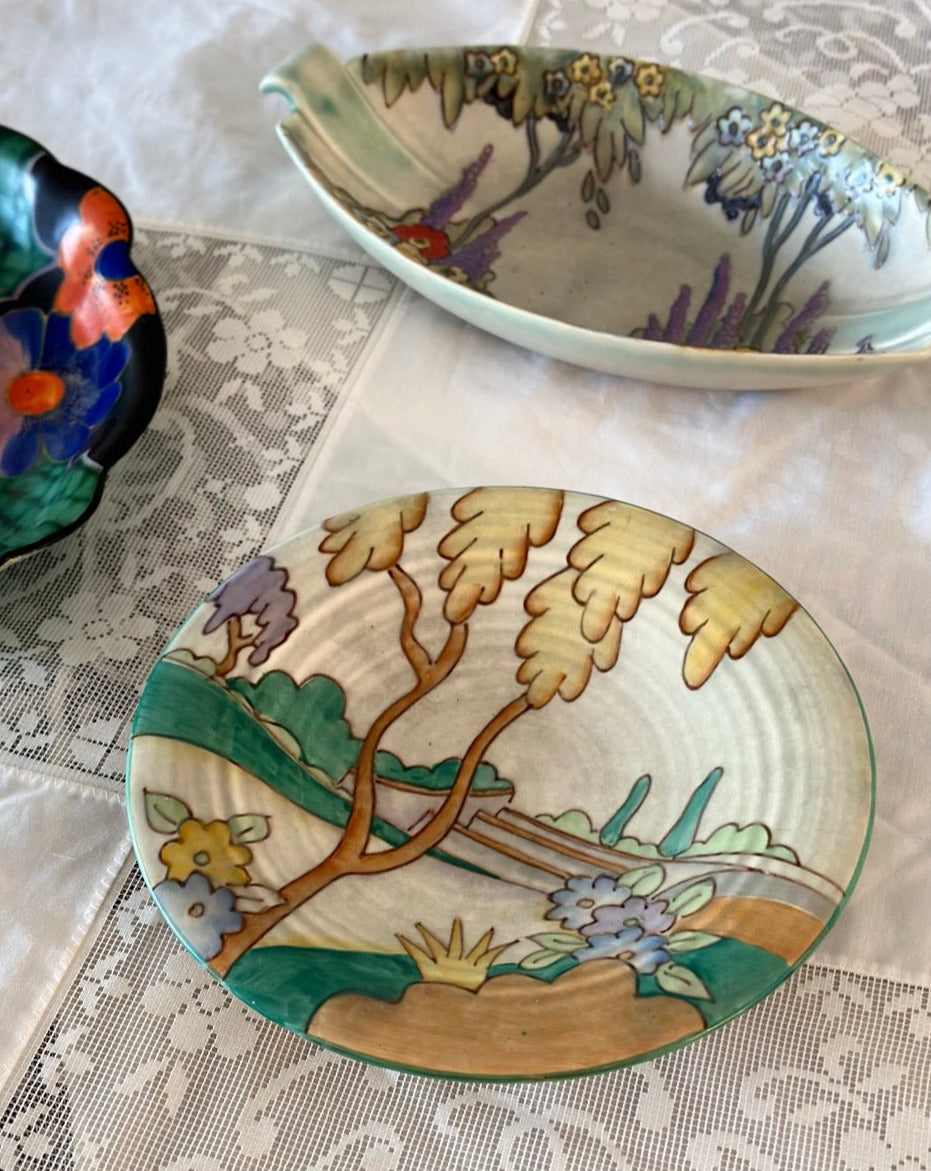 Crown Devon Plate – Didi and Dora