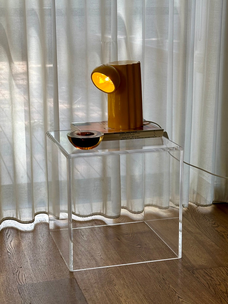 Yellow Ceramic Lamp – Didi and Dora