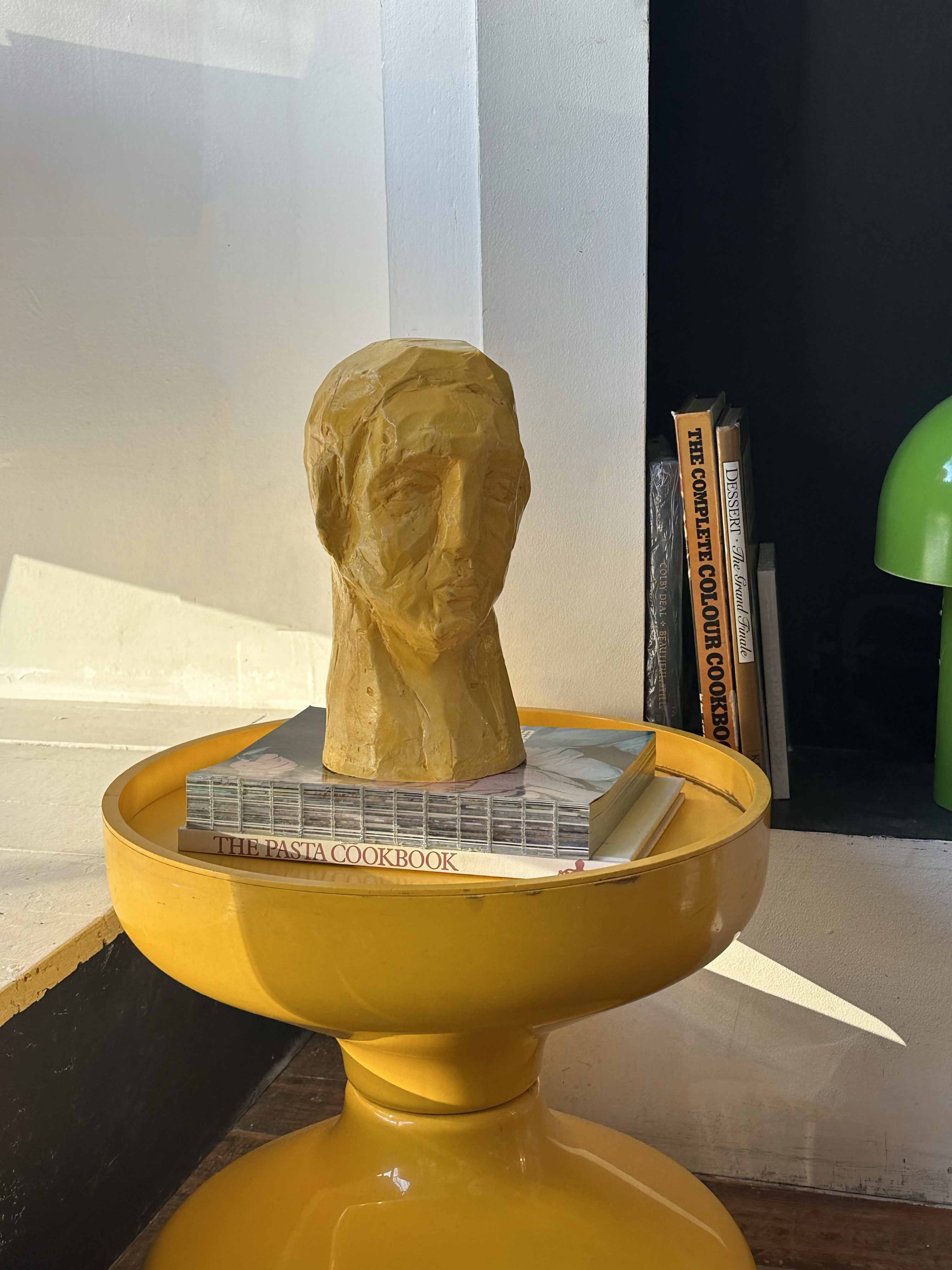 Yellow Head Sculpture – Didi and Dora