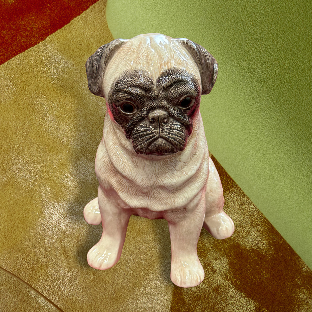 Ceramic 'Pug' Dog Sculpture – Didi and Dora
